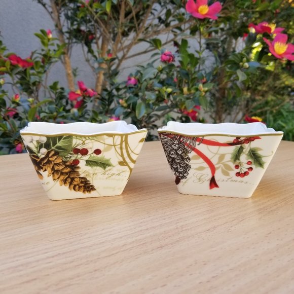 222 Fifth | Dining | Discontinued 222 Fifth Holiday Wishes Square Snack ...